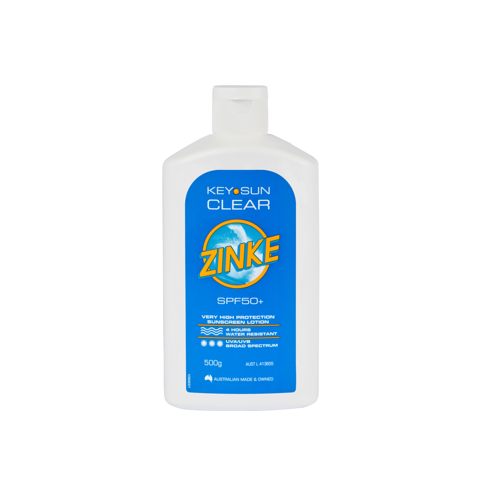 Key Sun Clear Zinke SPF 50+ 500g – Key Sun Zinke